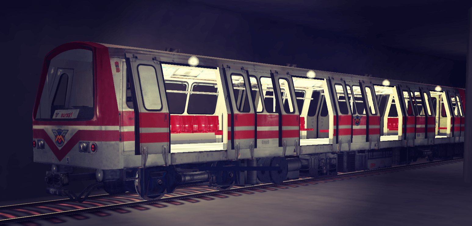 ASTRA IVA Metro Red - Train Motion